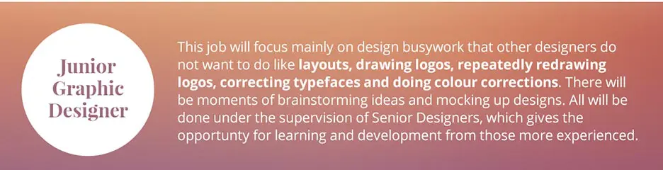 Graphic design career path and progression - Fifteen