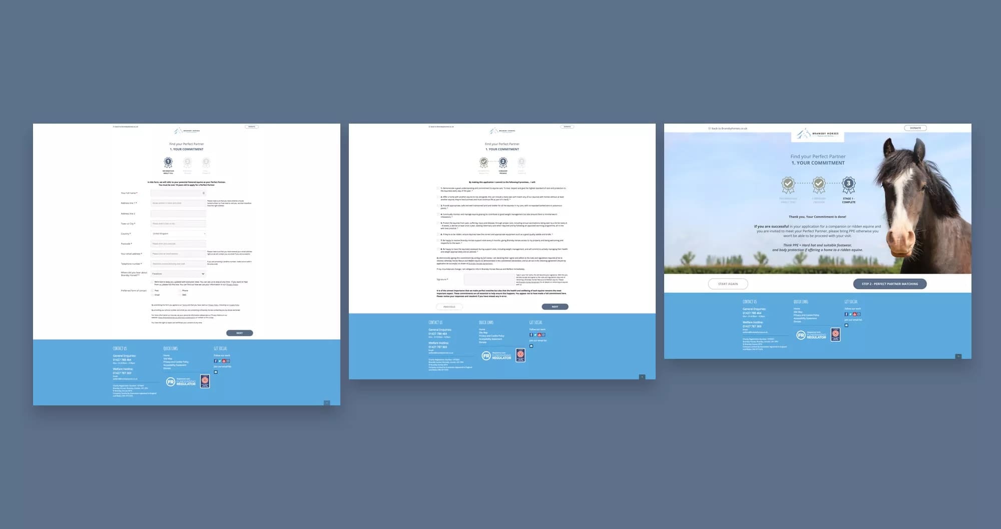 Microsite website design. - Fifteen